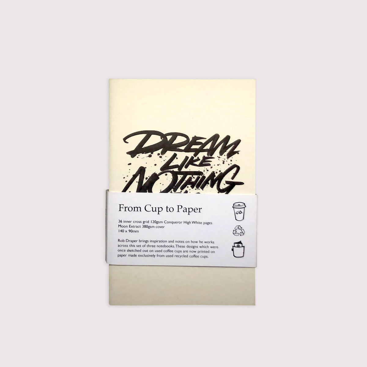 Recycled Coffee Cup Notebooks | Back Pocket Notebooks