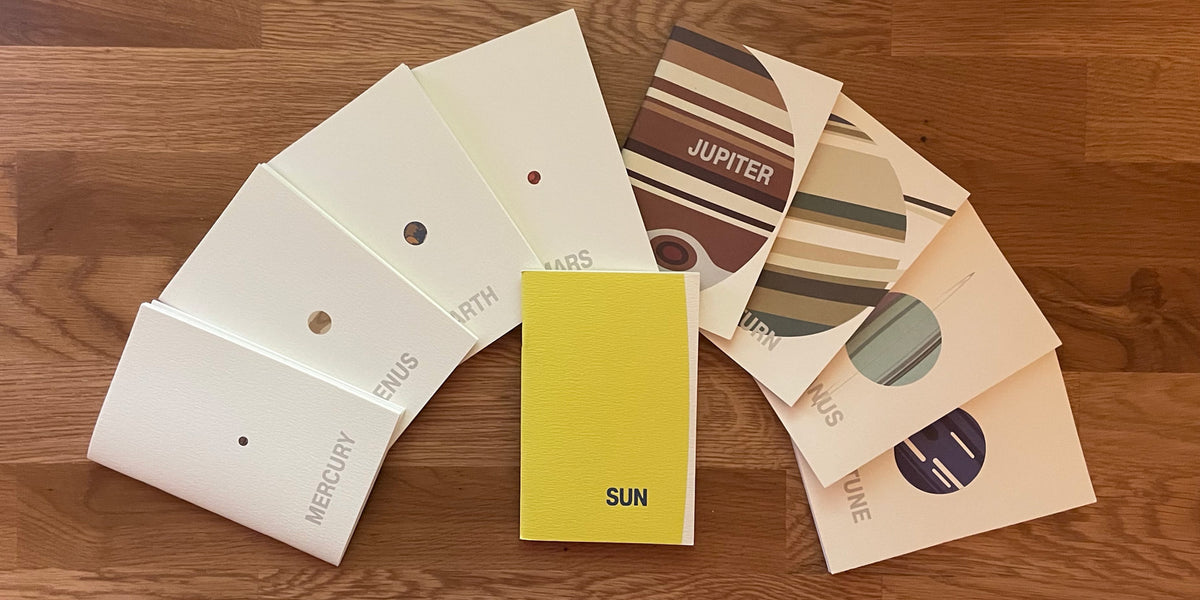 Solar System Notebooks | Back Pocket Notebooks